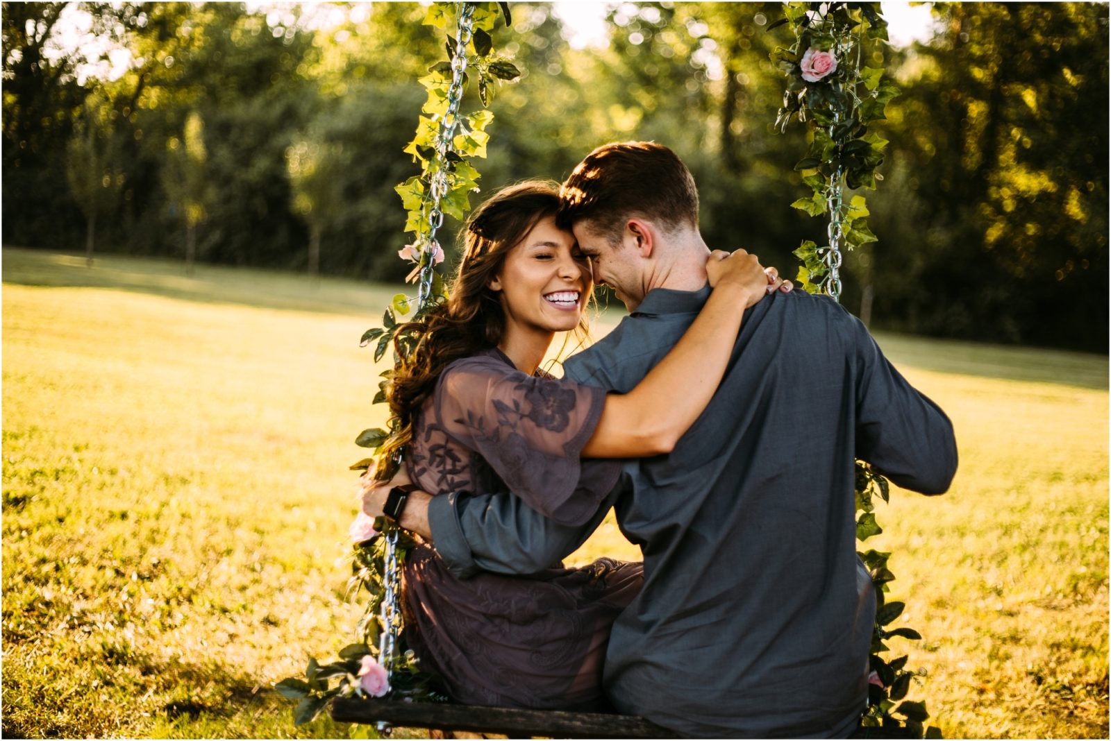 Mackenzie & Austin | Sunflower Farm Engagement Shoot in Murfreesboro ...