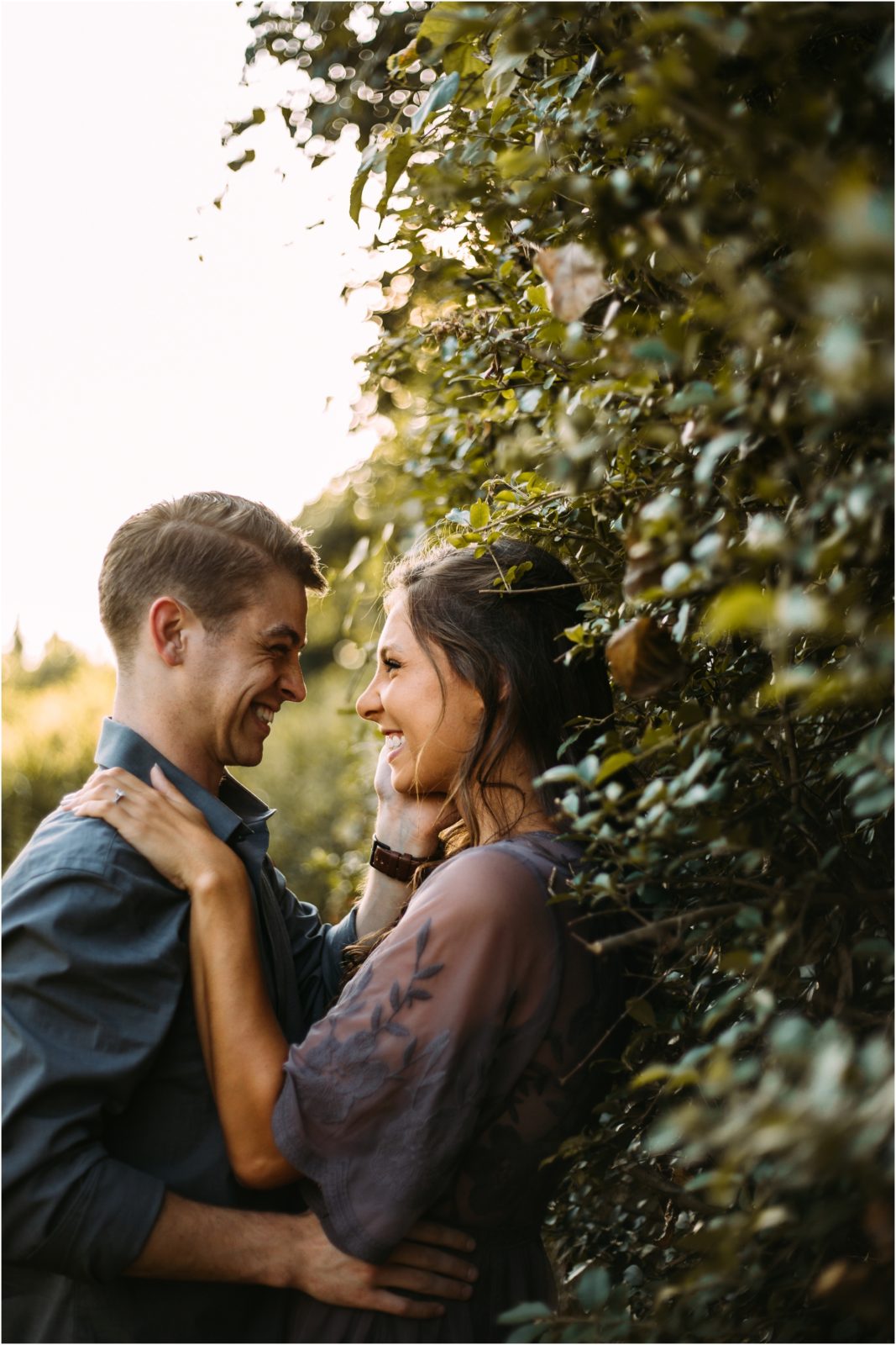 Mackenzie & Austin | Sunflower Farm Engagement Shoot in Murfreesboro ...