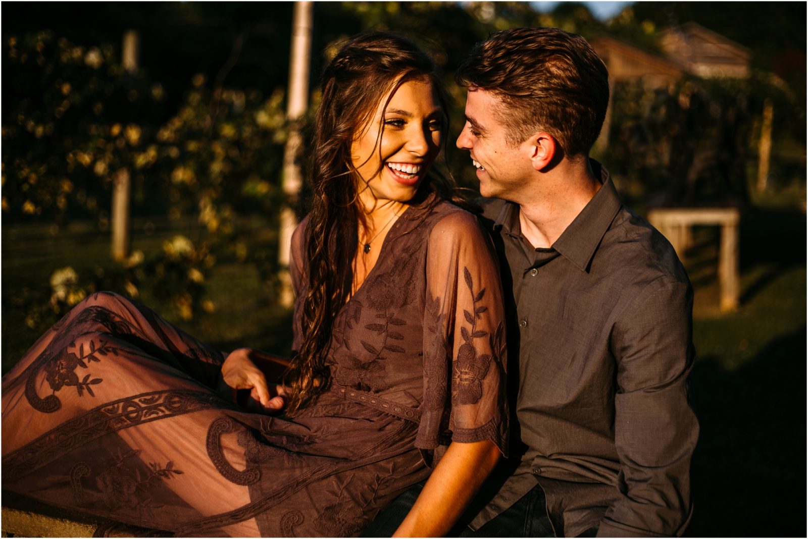 Mackenzie & Austin | Sunflower Farm Engagement Shoot in Murfreesboro ...